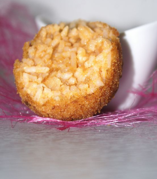 Recette Croquette de riz à la mozzarella - 750g.com