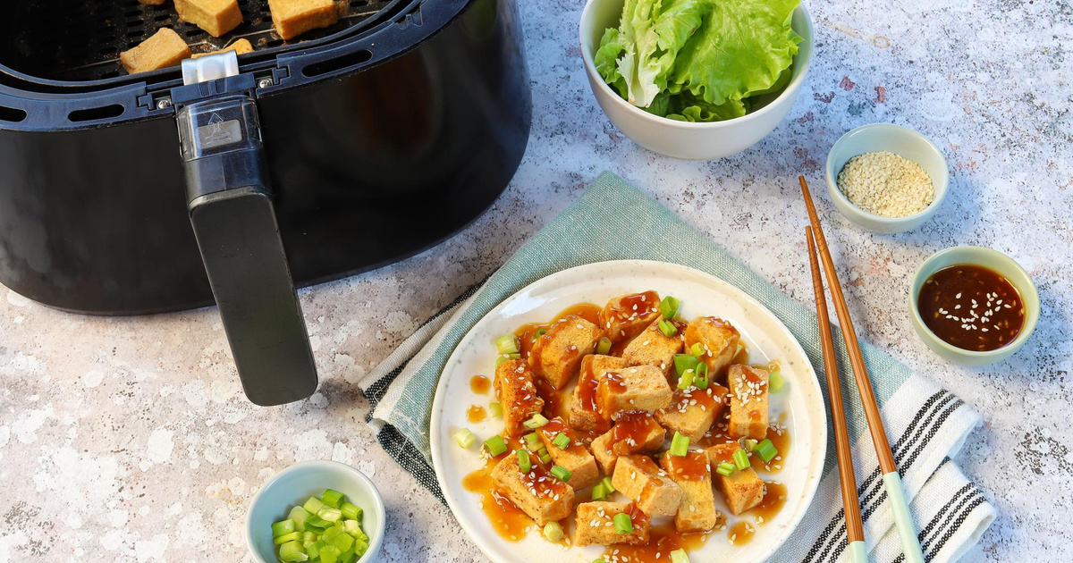 Recette Tofu rôti au Air Fryer - 750g.com