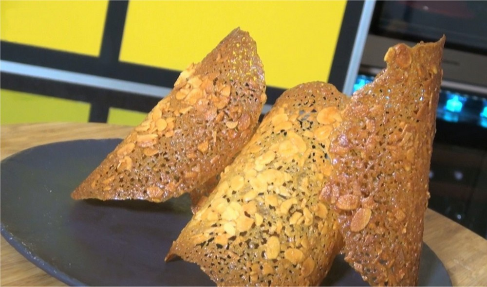 Recette Tuiles dentelles à l'orange - 750g.com
