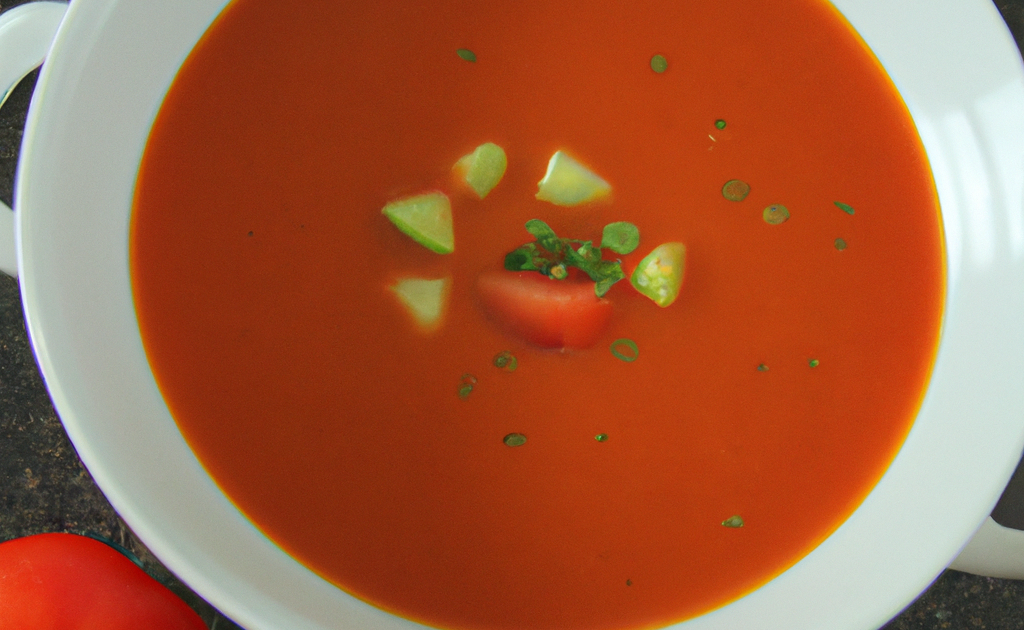 Recette Soupe de tomates aux pommes - 750g.com