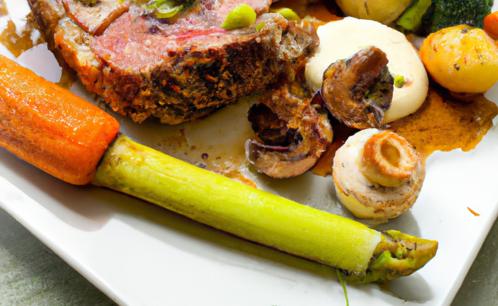 Recette - Carré d'agneau de pré-salé, légumes fondus au camembert ...