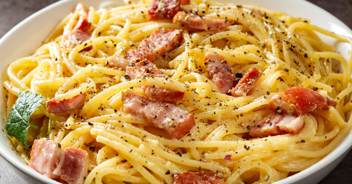 Entre les carbo et les caccio e peppe, découvrez la version des pâtes à ...