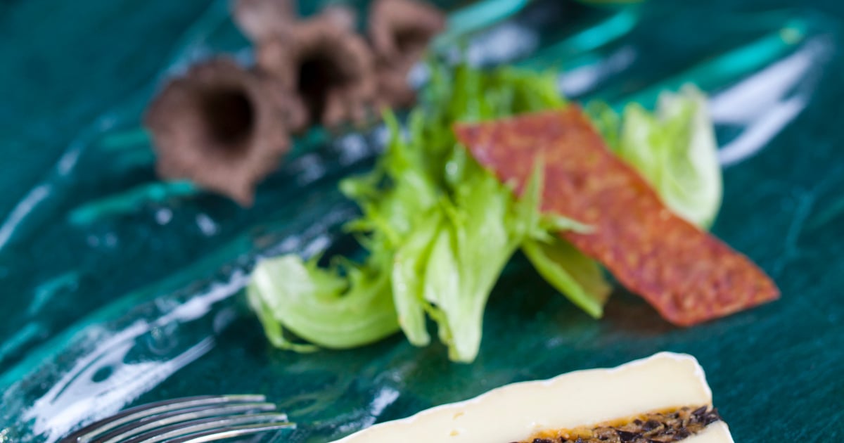 Recette Fromage 'l'ortolan 1921' farci aux poires et trompettes ...