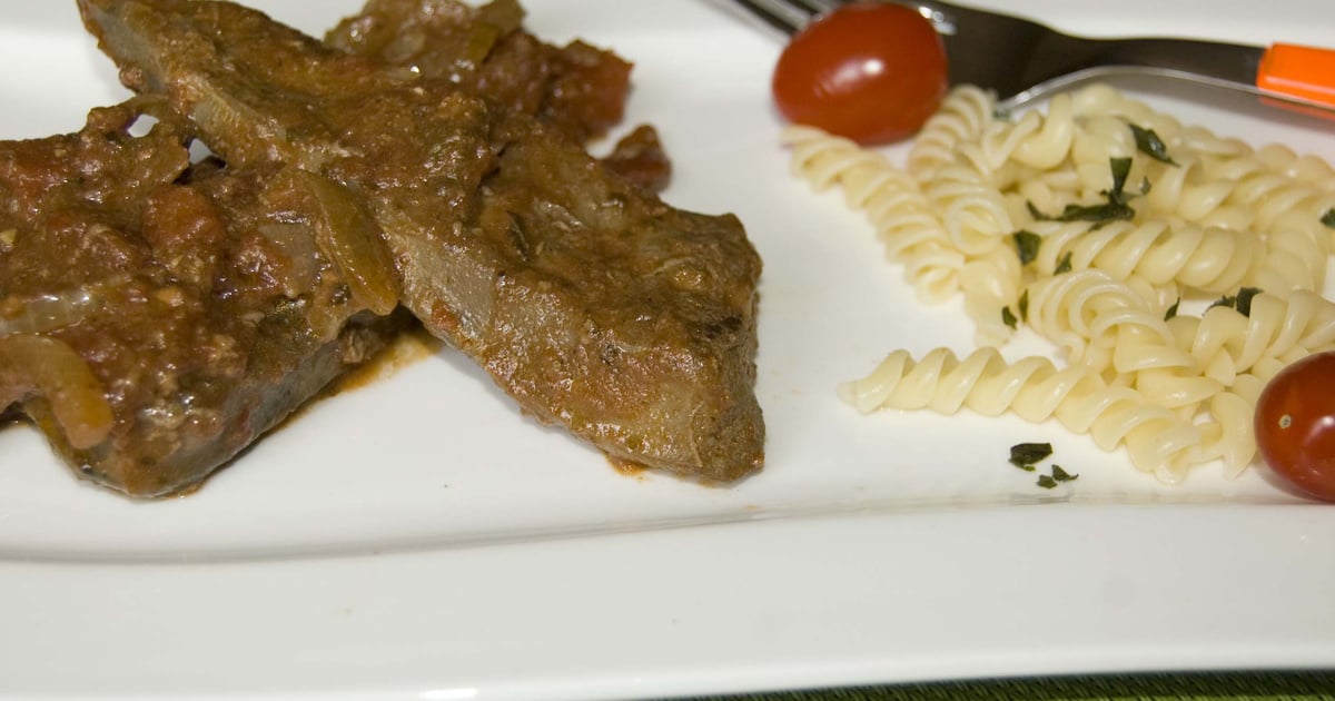 Recette Foie de bouvillon aux tomates et pesto - 750g.com