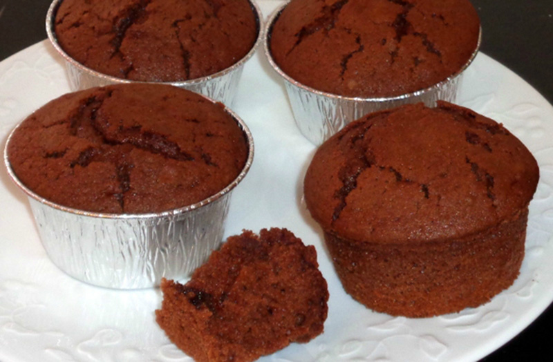 Recette Muffins moelleux au yaourt et au chocolat noir (blancs d'œufs ...