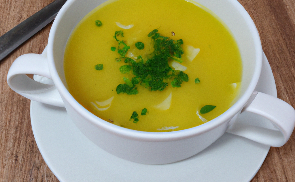 Recette Soupe aux pâtes jaunes - 750g.com