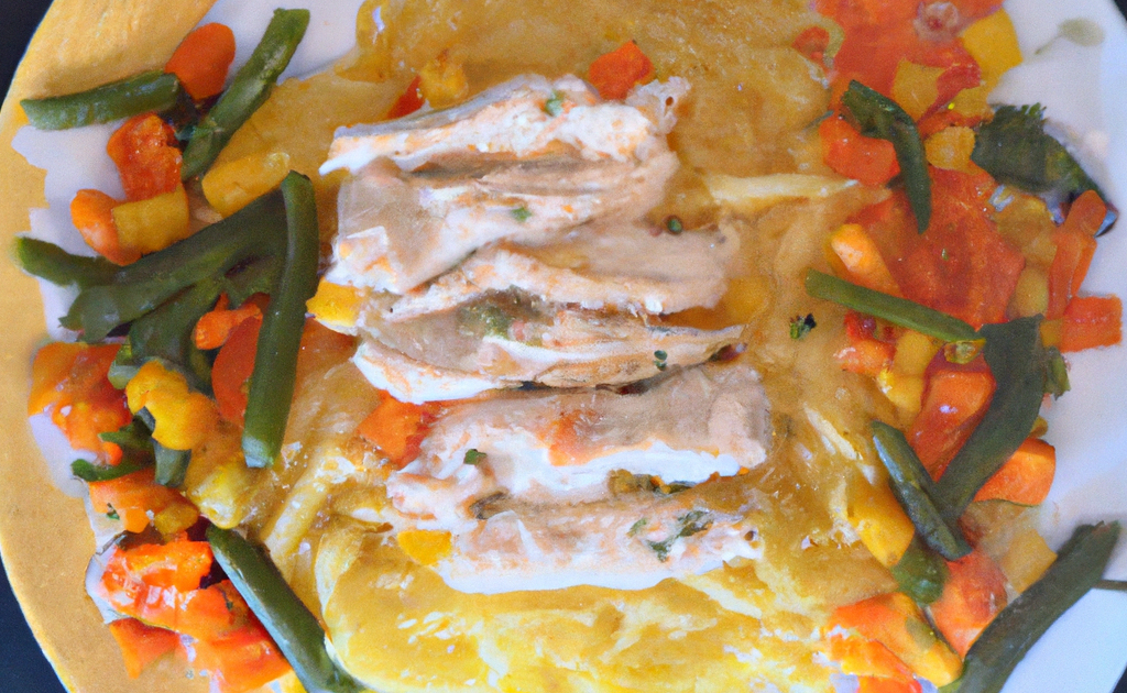 Recette - Pâtes aux petits légumes et escalopes de volailles - 750g.com