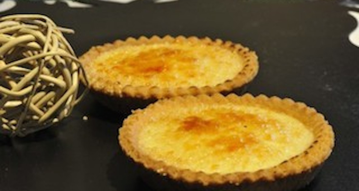 Recette Tartelette à la crème catalane saveur orange - 750g.com