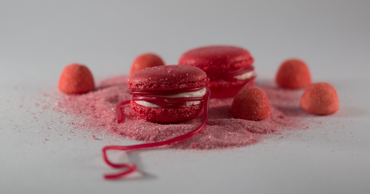 Recette Macarons originaux fraise tagada - 750g.com
