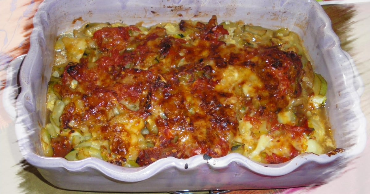 Recette Gratin de courgettes à la provençale rapide - 750g.com