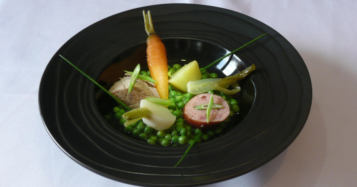 Recette Rata de petits pois aux légumes printaniers - 750g.com