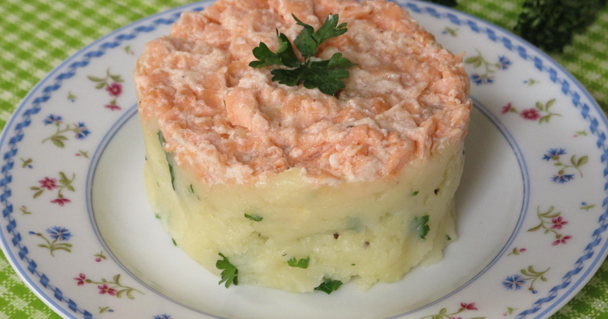Recette Parmentier de poissons à l'ail - 750g.com