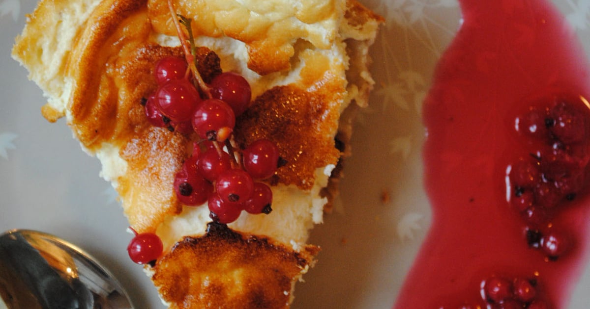 Recette Cheesecake, coulis de groseilles - 750g.com