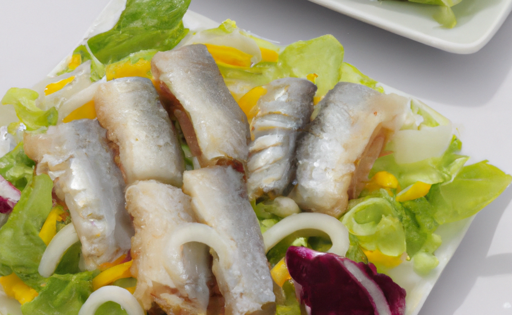 Recette Harengs saurs en salade - 750g.com