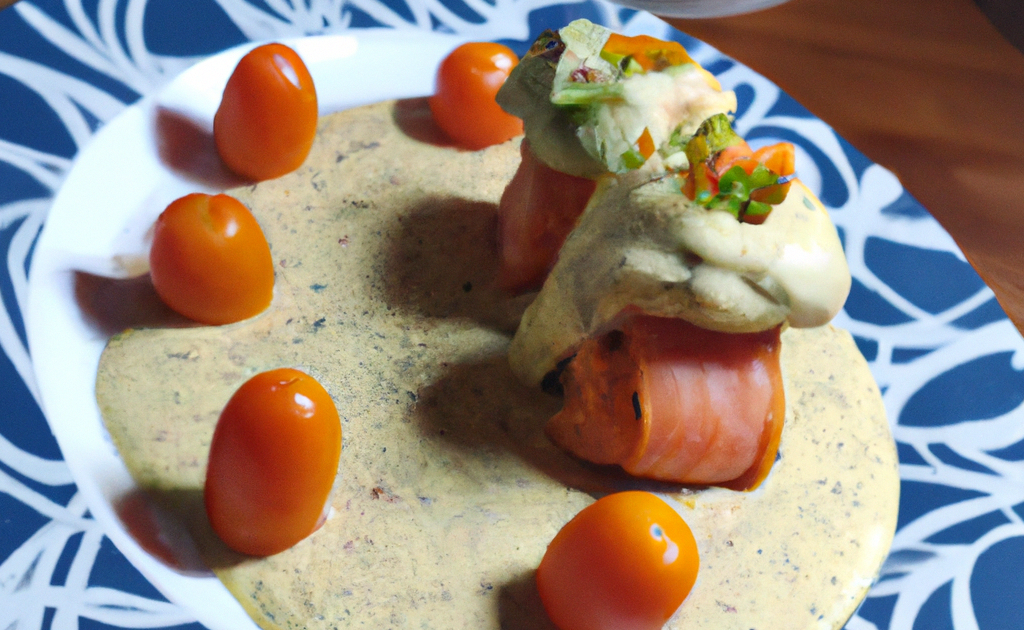 Recette Dos de saumon atlantique en robe de choux et son sabayon de ...
