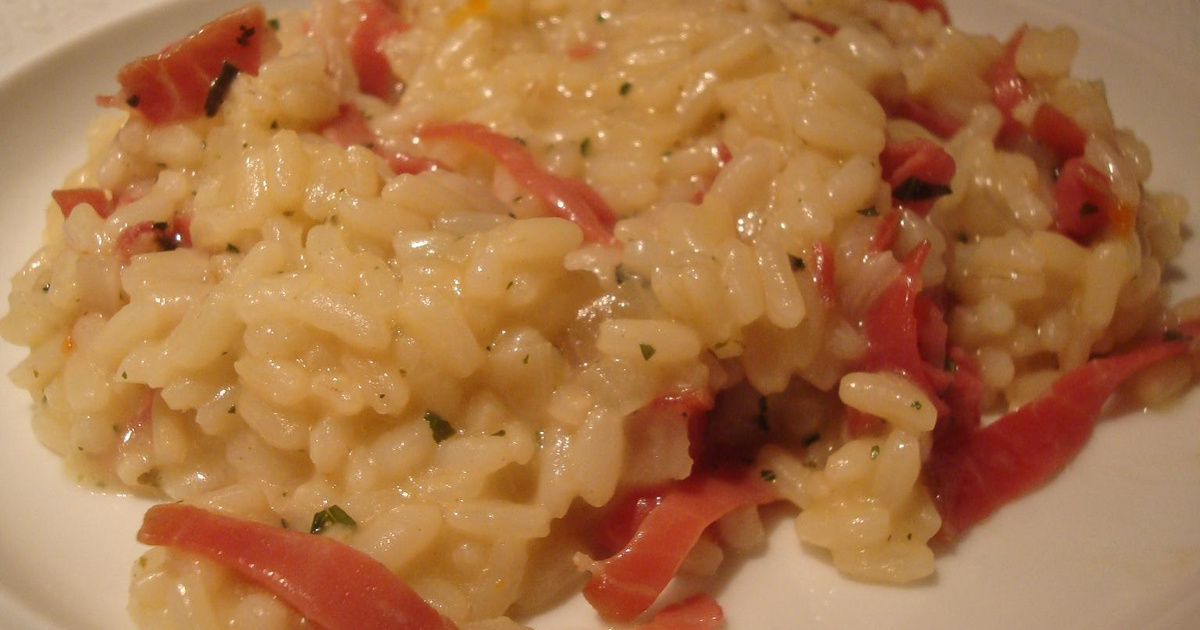 Recette Risotto à la viande des grisons et au comté - 750g.com