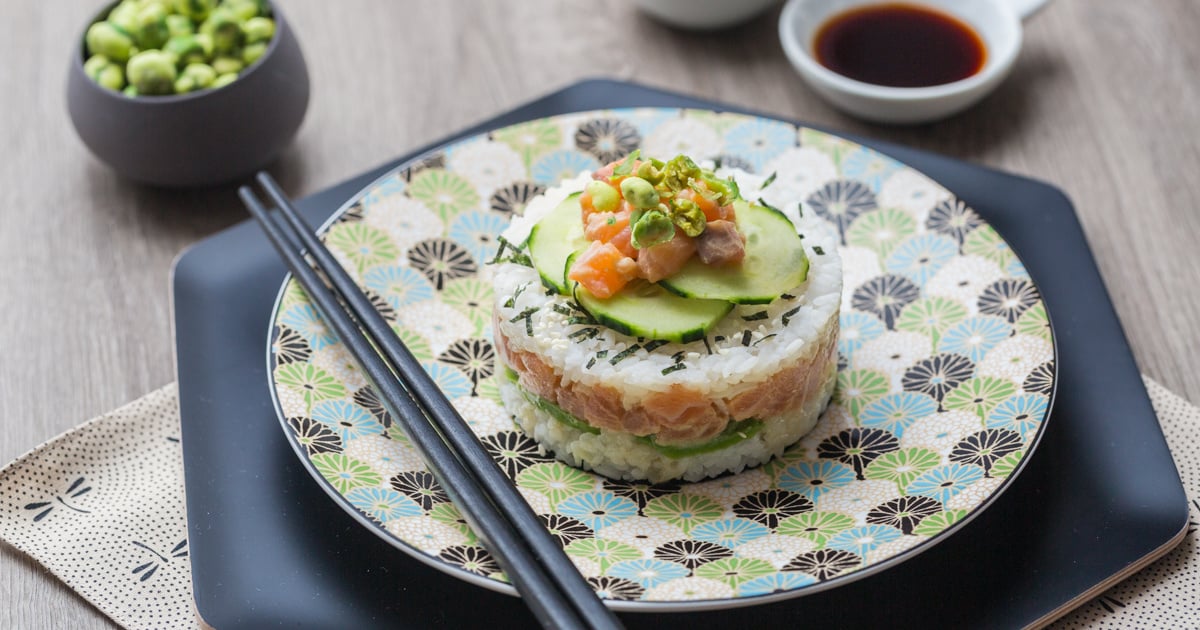 Recette Sushi Cake - 750g.com