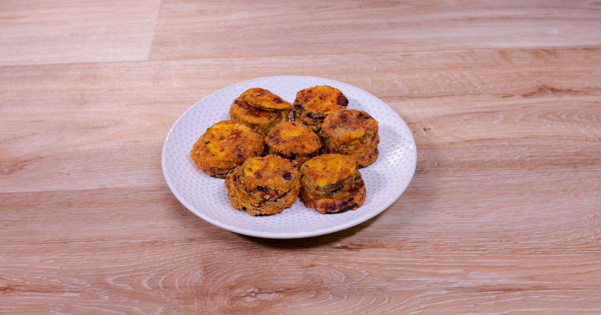 Recette Mini-millefeuille de courgettes au Air Fryer - 750g.com