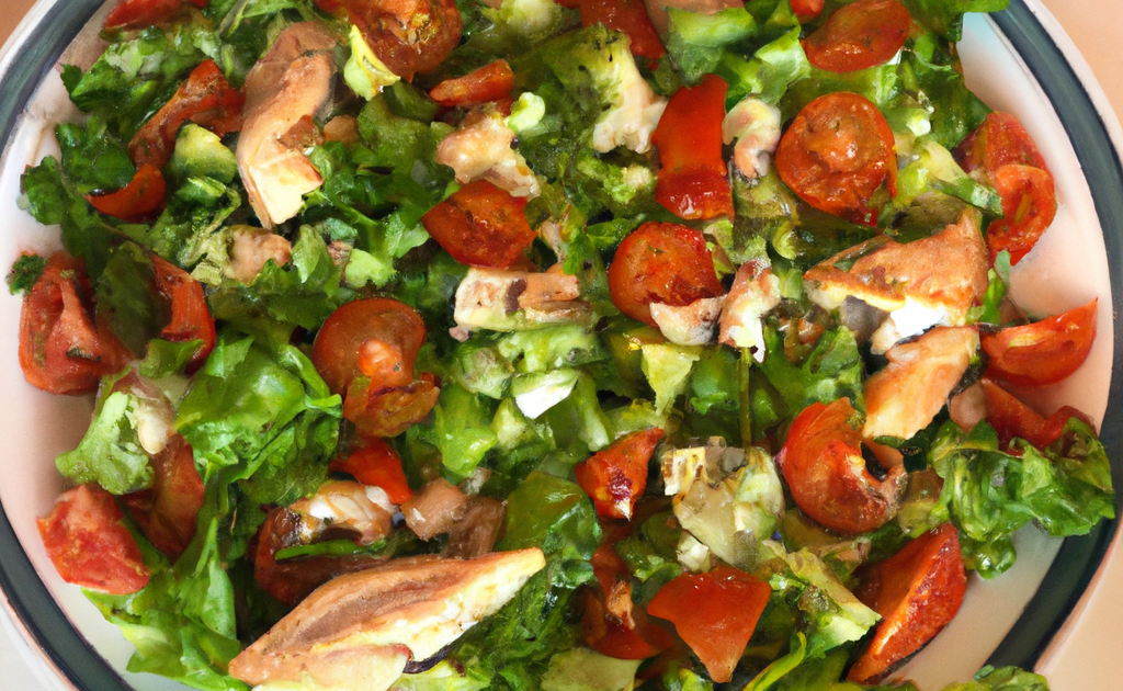 Recette Salade de poulet aux tomates - 750g.com