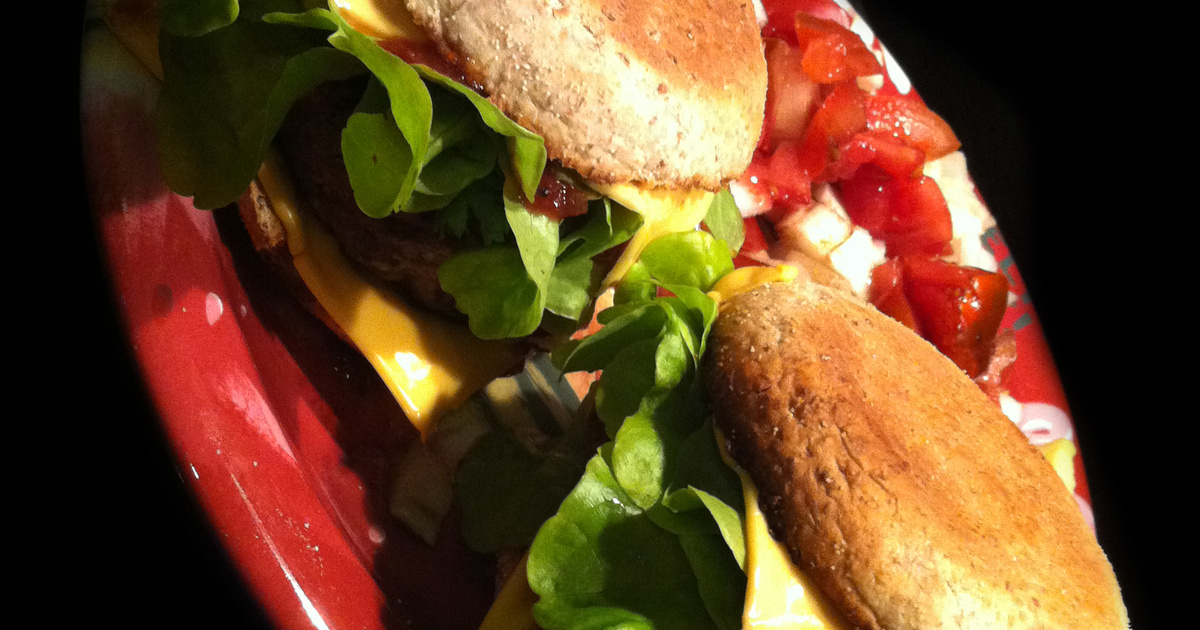 Recette Say 'cheese' burger ! - 750g.com