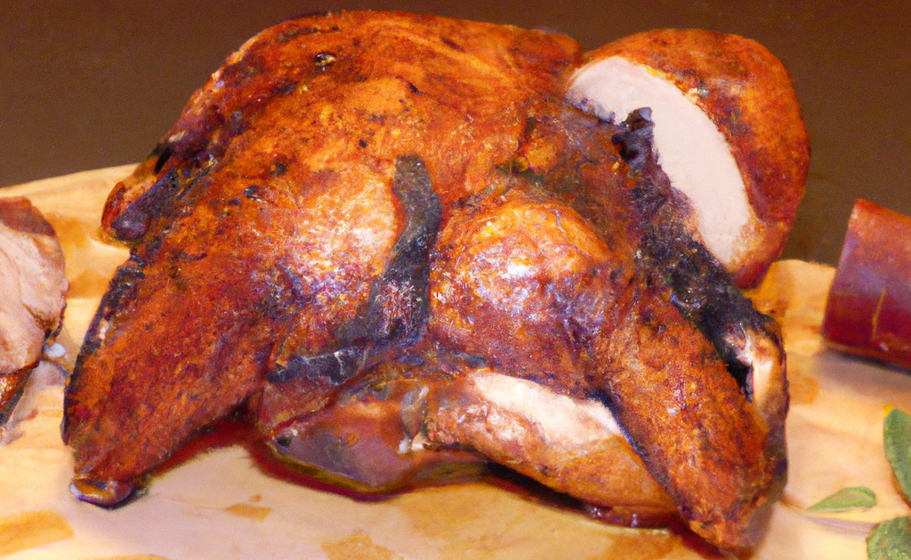 Recette Chapon cuit à la cheminée et fumé au bois de hêtre - 750g.com