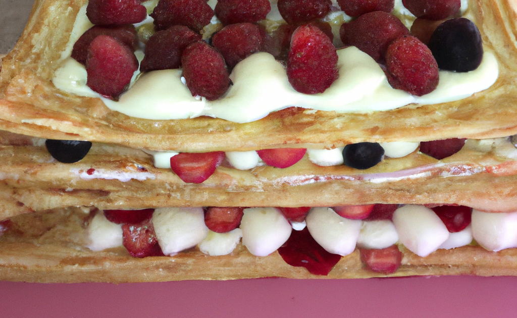 Recette millefeuille aux fruits rouges - 750g.com