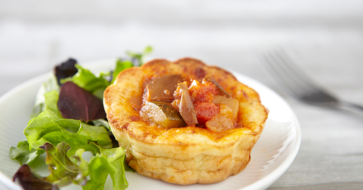 Recette Flan de ratatouille - 750g.com