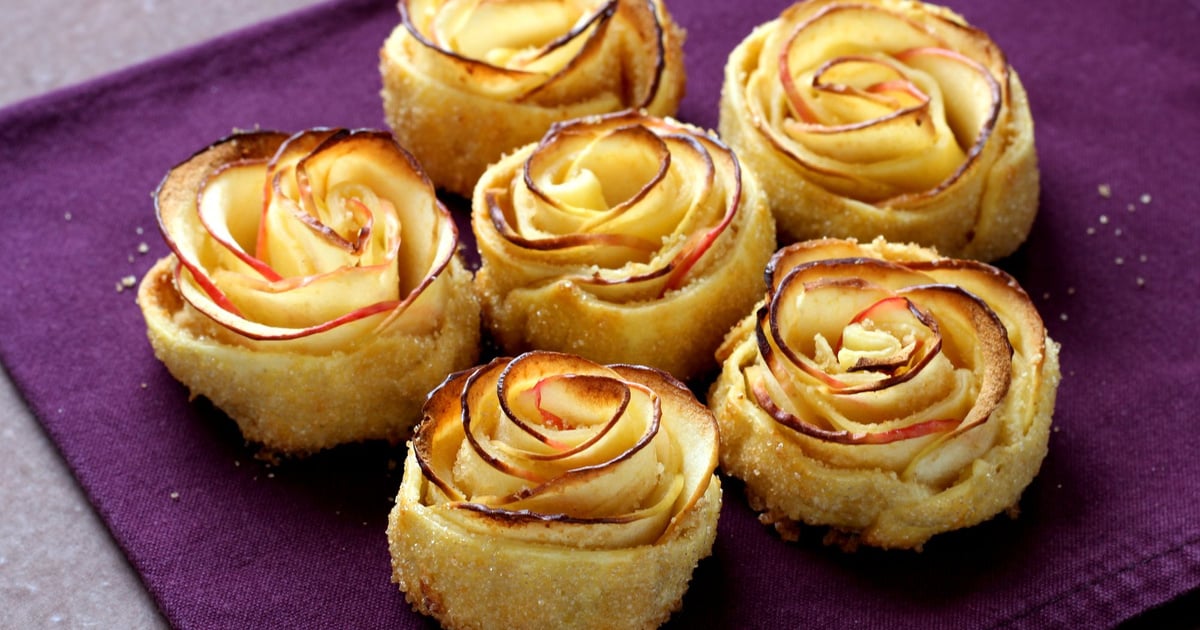 Comment faire des roulés "fleurs de pommes" ? - 16 photos