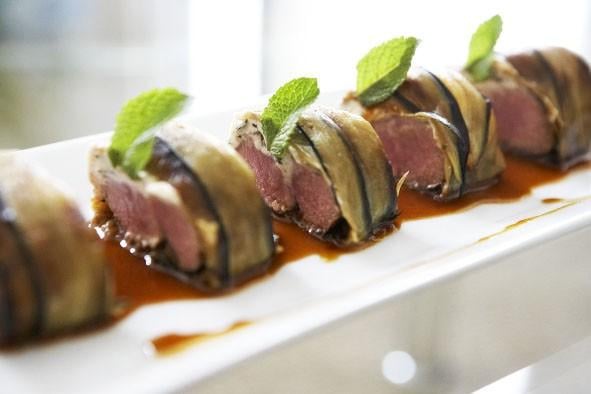 Recette Maki d'agneau à l'orientale, semoule et jus corsé - 750g.com