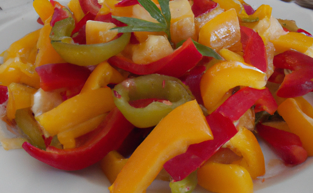 Recette Salade de poivrons pimentée - 750g.com