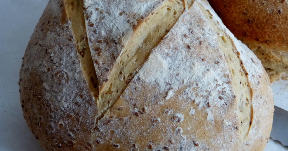 Recette Pain italien aux graines de sésame dorées - 750g.com