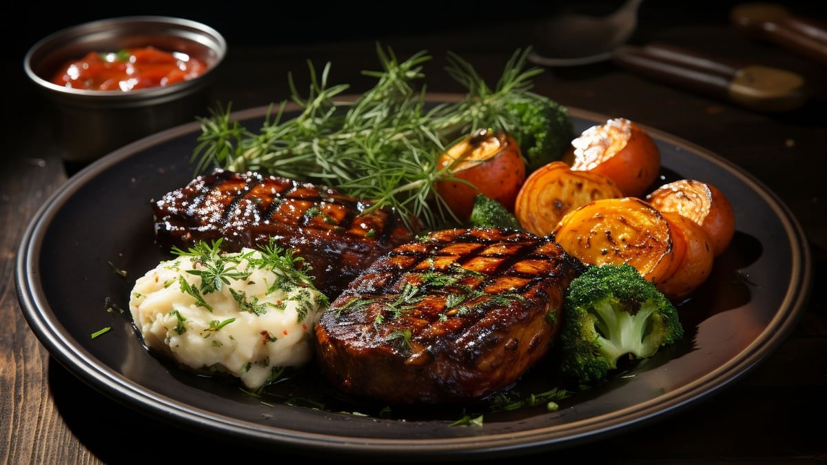 Guillaume Sanchez partage une recette bluffante de steak d'aubergine ...