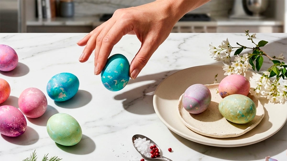 Découvrez comment colorer naturellement vos œufs de Pâques avec les ...