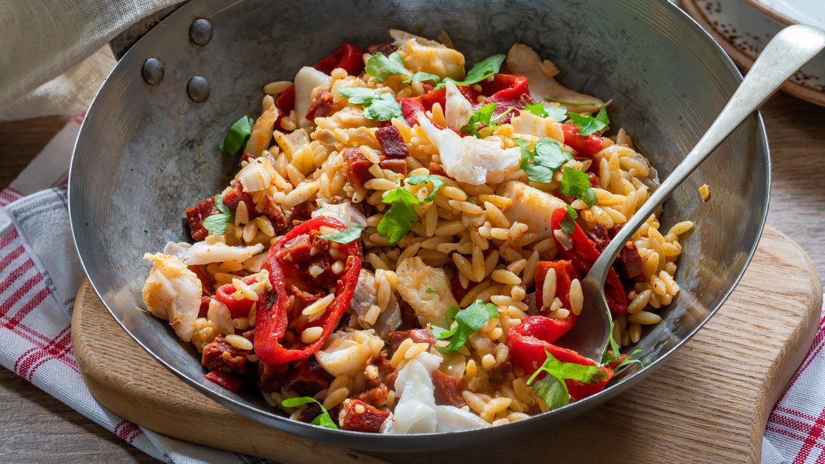 One pot pasta chorizo et poivrons : le plat express qui régale tout le ...