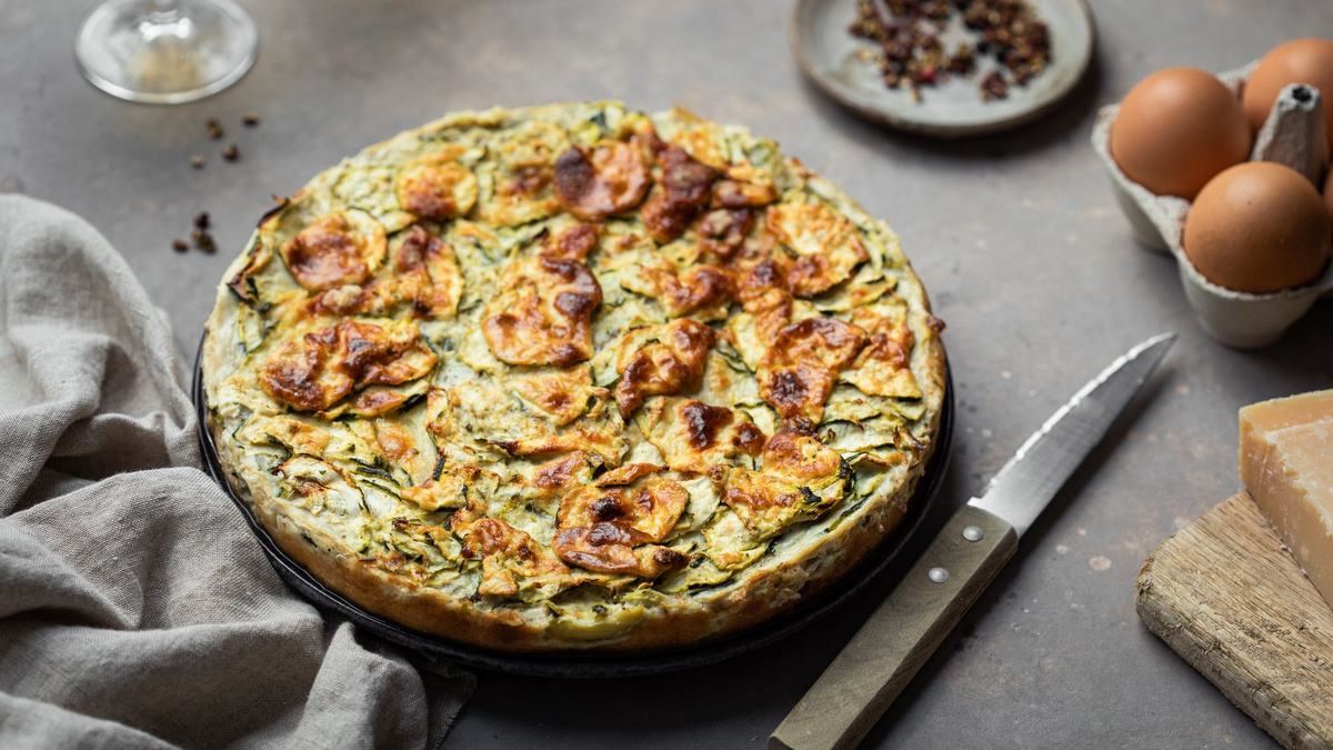 L'invisible aux courgettes et chèvre : un plat simple à réaliser et ...