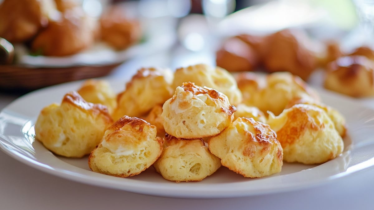 Mini gougères au surimi et mozzarella : l’idée chic et facile pour un ...