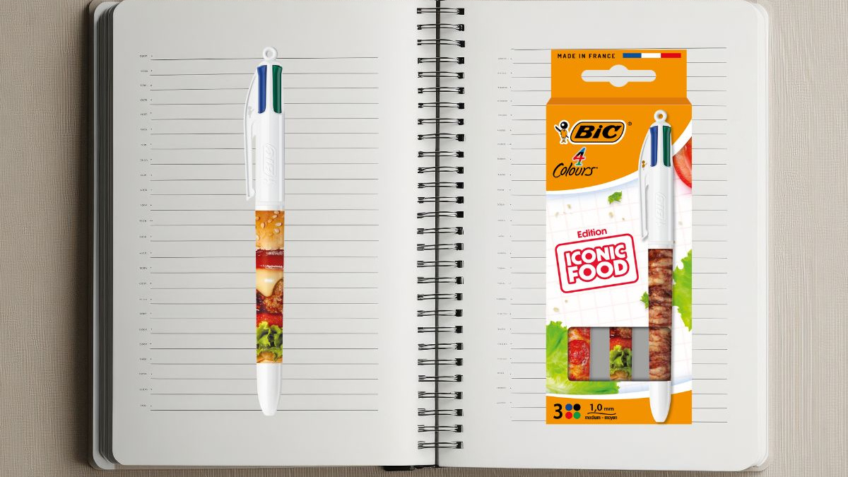 BIC sort vraiment son 4 couleurs "kebab"en édition très limitée imaginé ...