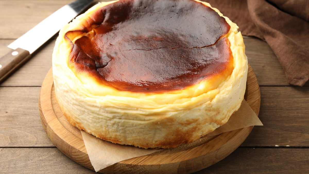 François-Régis Gaudry dévoile un cheesecake basque à la crème de marron ...