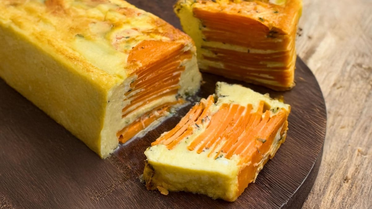 Avec des patates douces, essayez cette recette au moule à cake qui ...