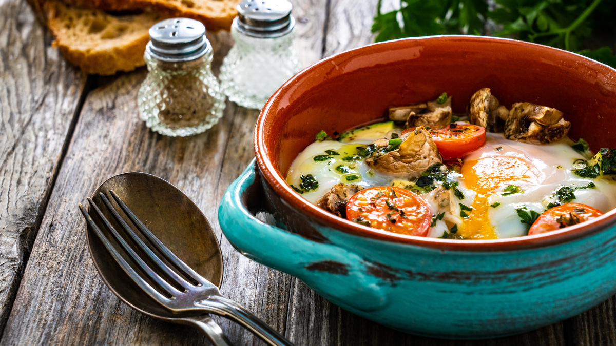 Œufs crémeux aux champignons et comté : le plat réconfortant et facile ...