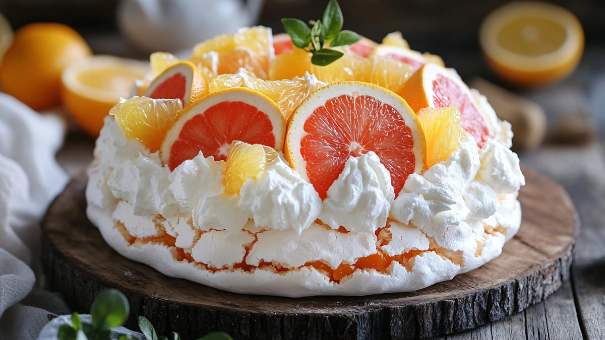 Cyril Lignac dévoile sa recette de pavlova aux agrumes : un dessert ultra frais pour le ...