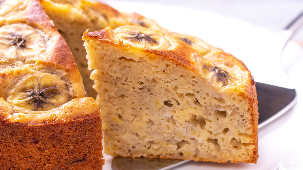Gateau Avec Bananes Trop Mures