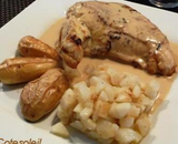 Recette Suprême de volaille et sa sauce onctueuse aux champignons ...