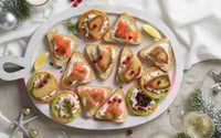 15 idées recettes de toasts faciles et originales pour Noël - 750g.com