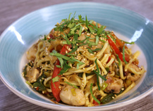 Recette - Sauté mines au poulet | 750g