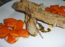 Recette - Coeur de porc aux carottes | 750g