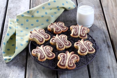 Recette - Biscuits Papillon en vidéo