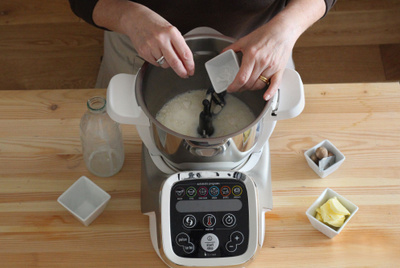 Recette - Sauce béchamel au Cuisine Companion en pas à pas