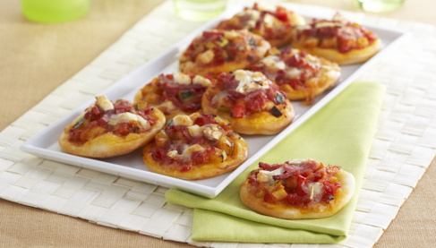 Recettes de mini-pizzas | Les recettes les mieux notées