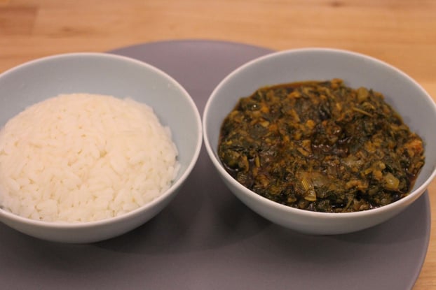 Recette - Bourakhè à la sauce feuilles de lalo | 750g